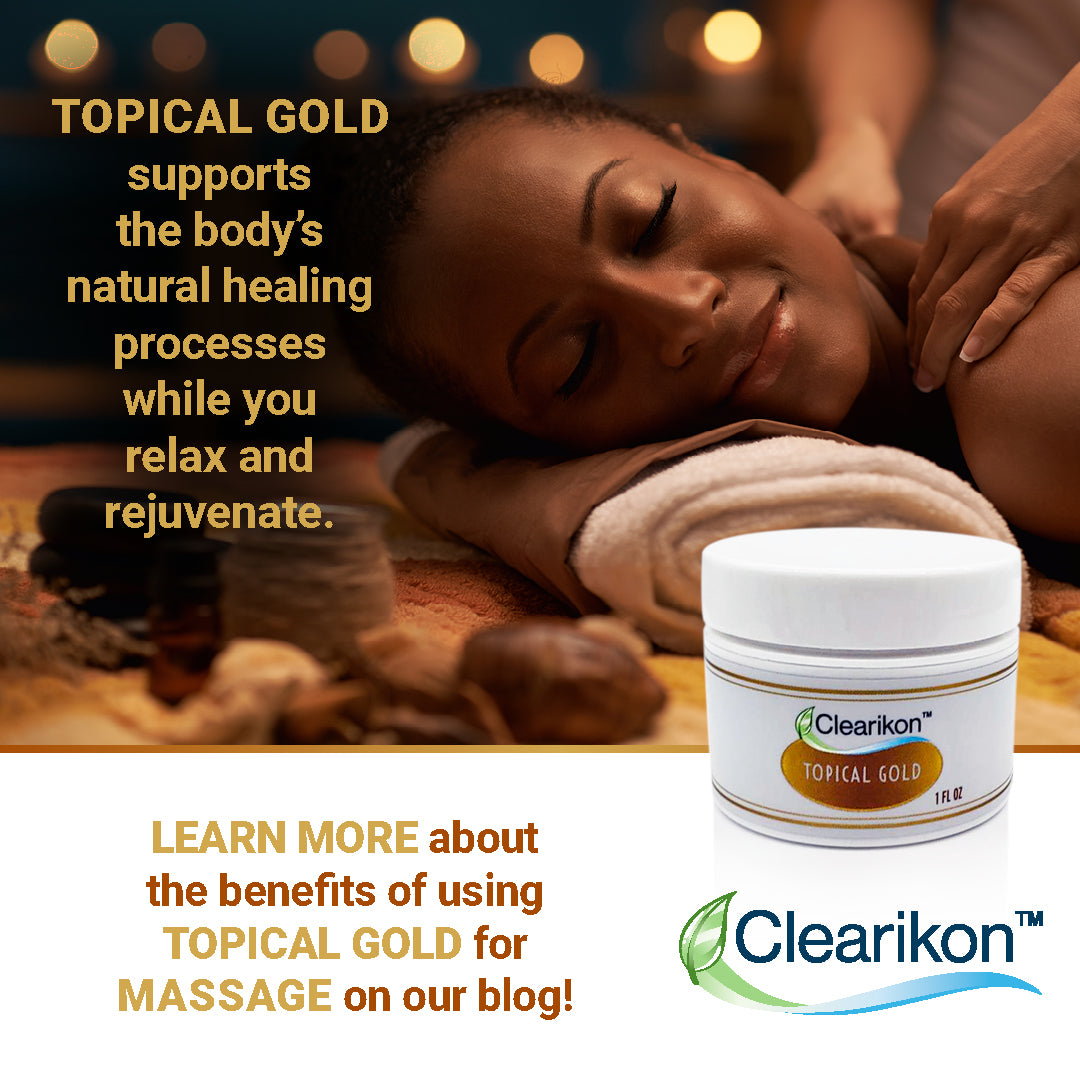 Topical Gold For Massage and Healing – Clearikon Products